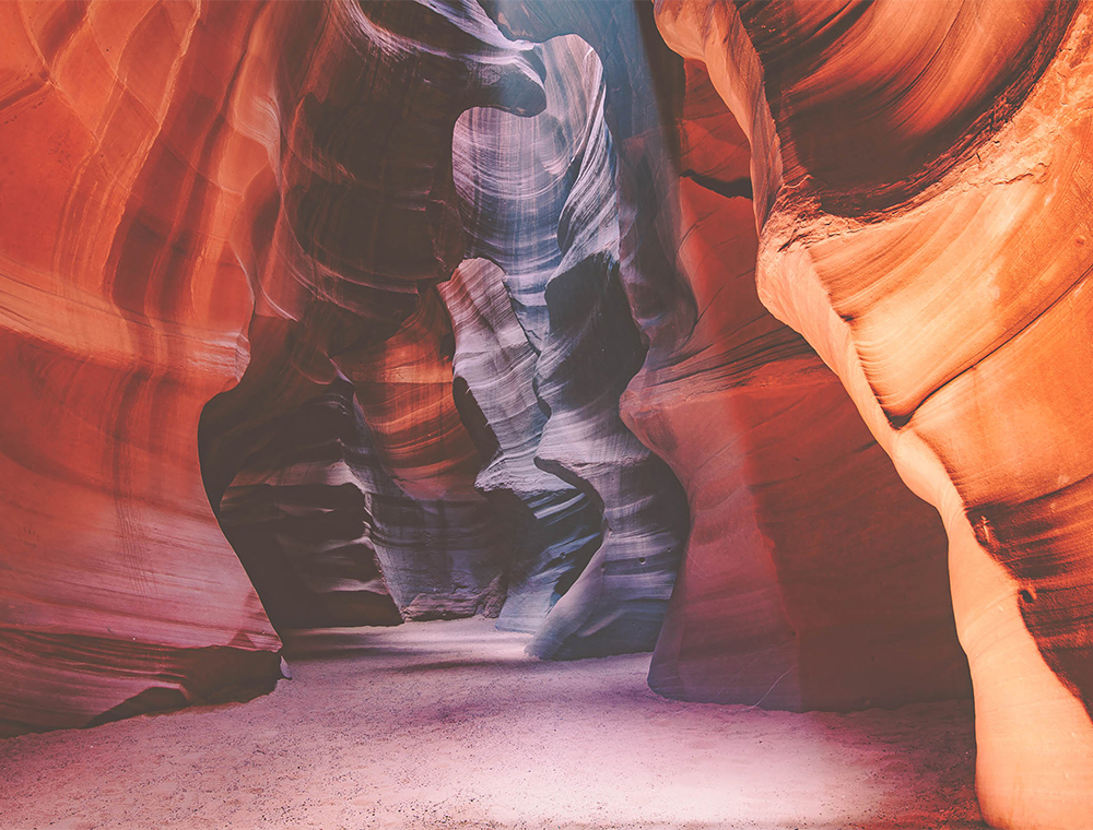 Lit Antelope Canyon - Home